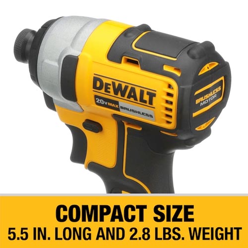 DeWalt 20V Max Compact Brushless Drill/Impact Kit - AIS Trinidad