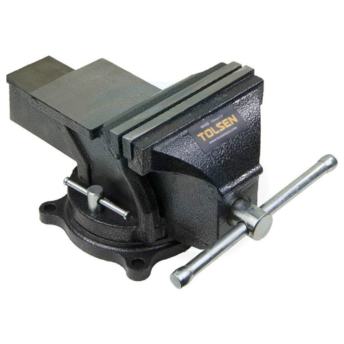 Tolsen Bench Vise 4 inch. Swivel Base - Atlas Industrial Supply Trinidad